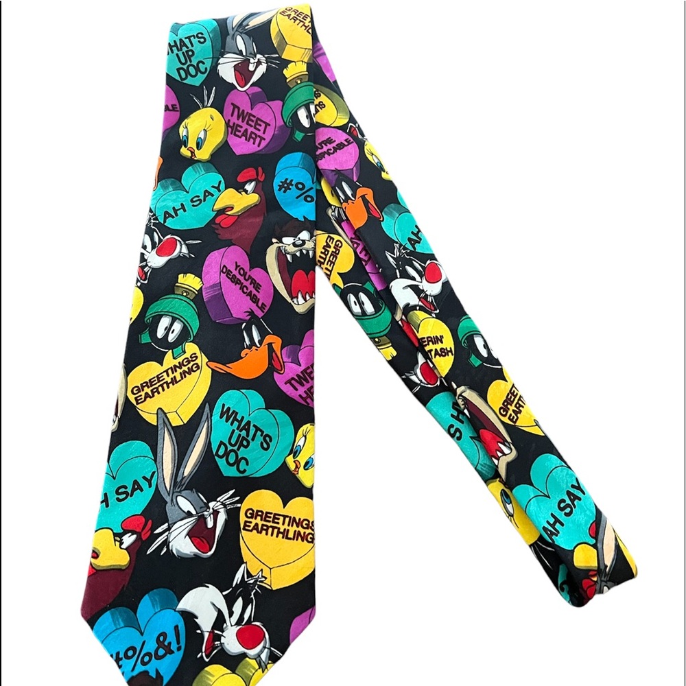 Looney Toons Mania Valentine’s Day Tie - Gem